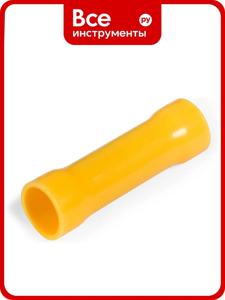 Гильза соединительная изолированная КВТ ГСИ 6.0 серия EasyFix (100шт) 108486