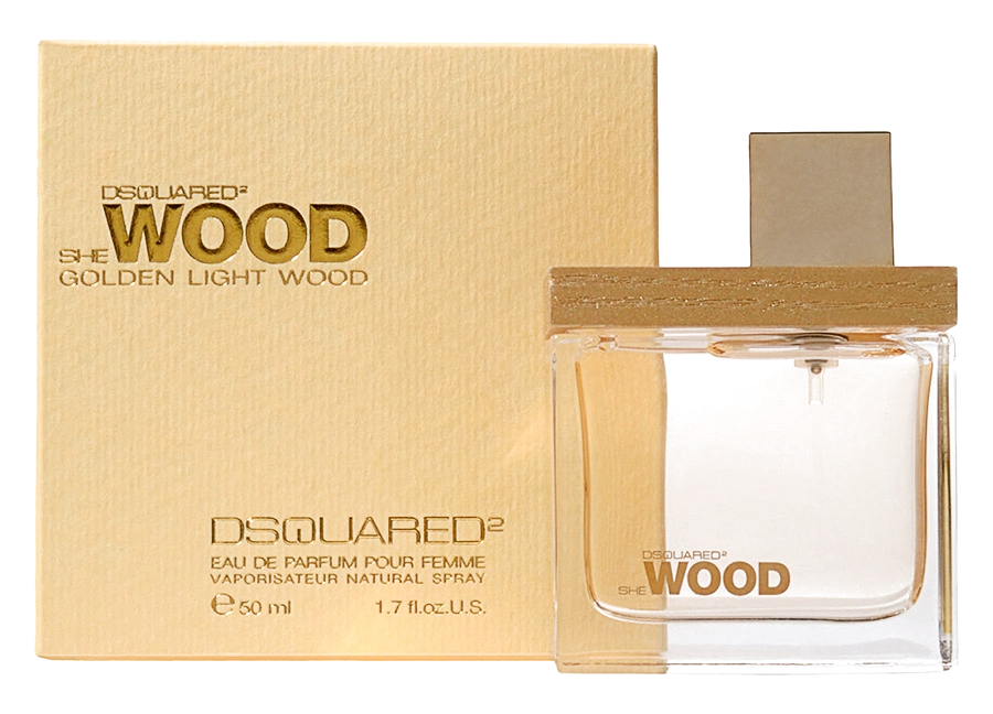 Женский аромат She Wood Golden Light Wood от Dsquared2 50 мл - Дискваред2 Ши Вуд Голден Лайт Вуд