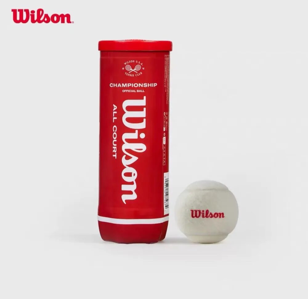 Wilson Мяч теннисный, 3 шт