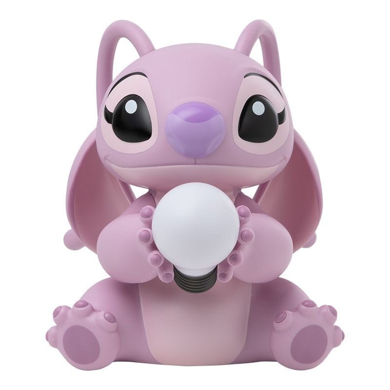 Настольный светильник Paladone Lilo и Stitch Angel, розовый, 16 см