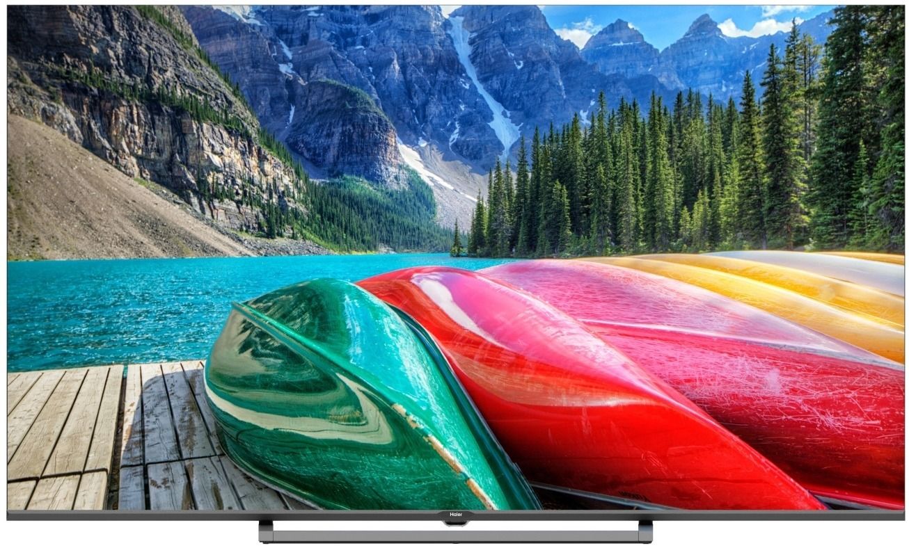 Телевизор Haier H43S80GUX 43" (109 см), 4K UHD Smart TV Google TV, HDR, Wi-Fi, черный