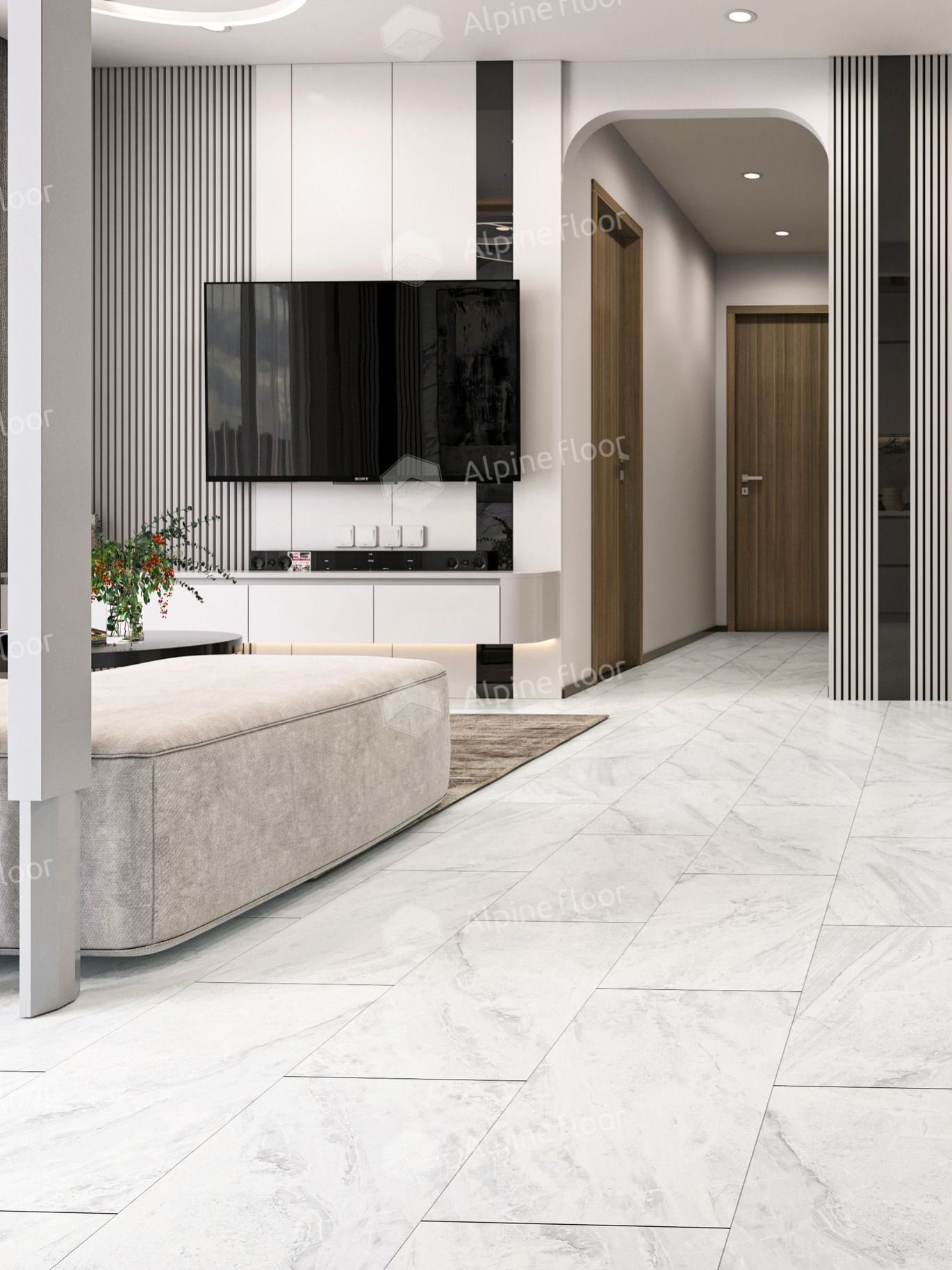 Виниловый ламинат Alpine Floor LIGHT STONE ЕСО 15-4 Вердон 3,685 м2, толщиной 2,5 мм