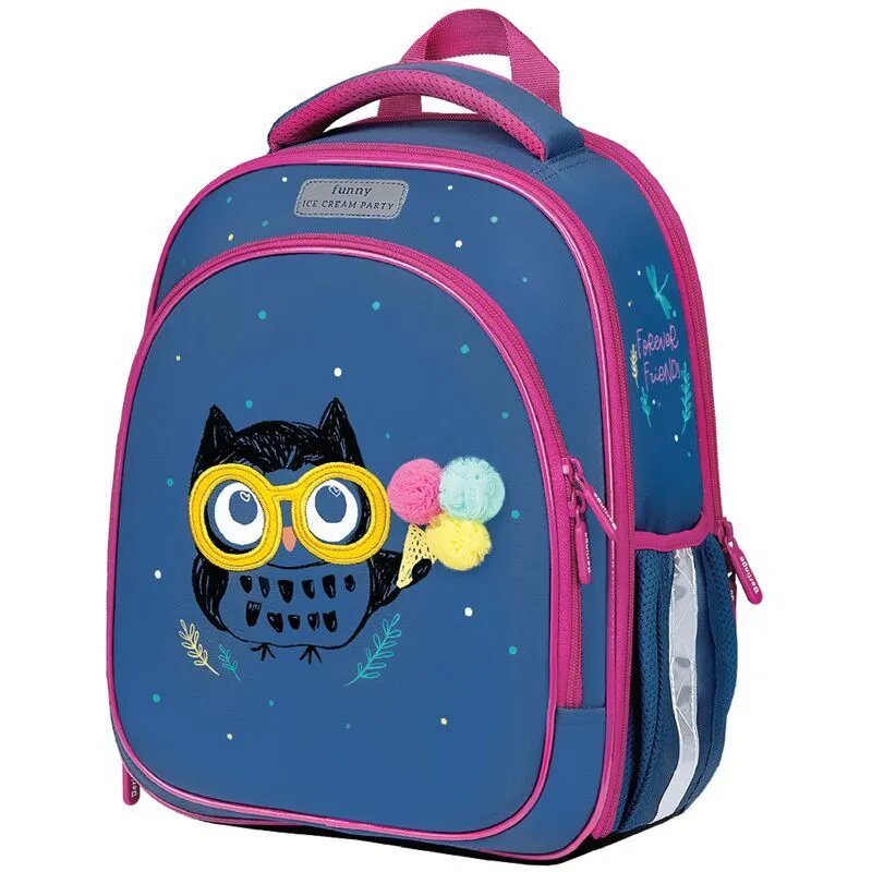 Ранец Berlingo Expert Light облегченный Funny owl, RU07230