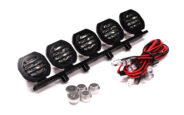 Billet Machined Alloy Roof Top Sport LED (5) Light Set