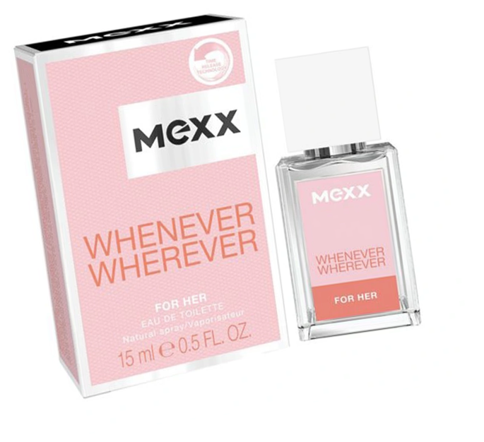 Mexx Whenever Wherever For Her духи женские - Мекс Когда Бы То Ни Было для Нее 15 мл