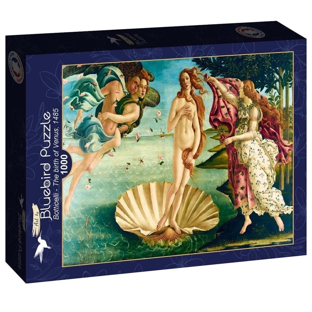 Пазл Bluebird Sandro Botticelli Рождение Венеры, 1000 элементов, 69x48 см