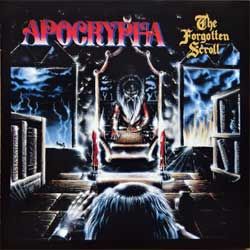 Музыкальный диск APOCRYPHA 'The Forgotten Scroll' (1987 RI 1990 RI Russian RARE press, APCY-8036, mint/mint) (CD) (ORD)