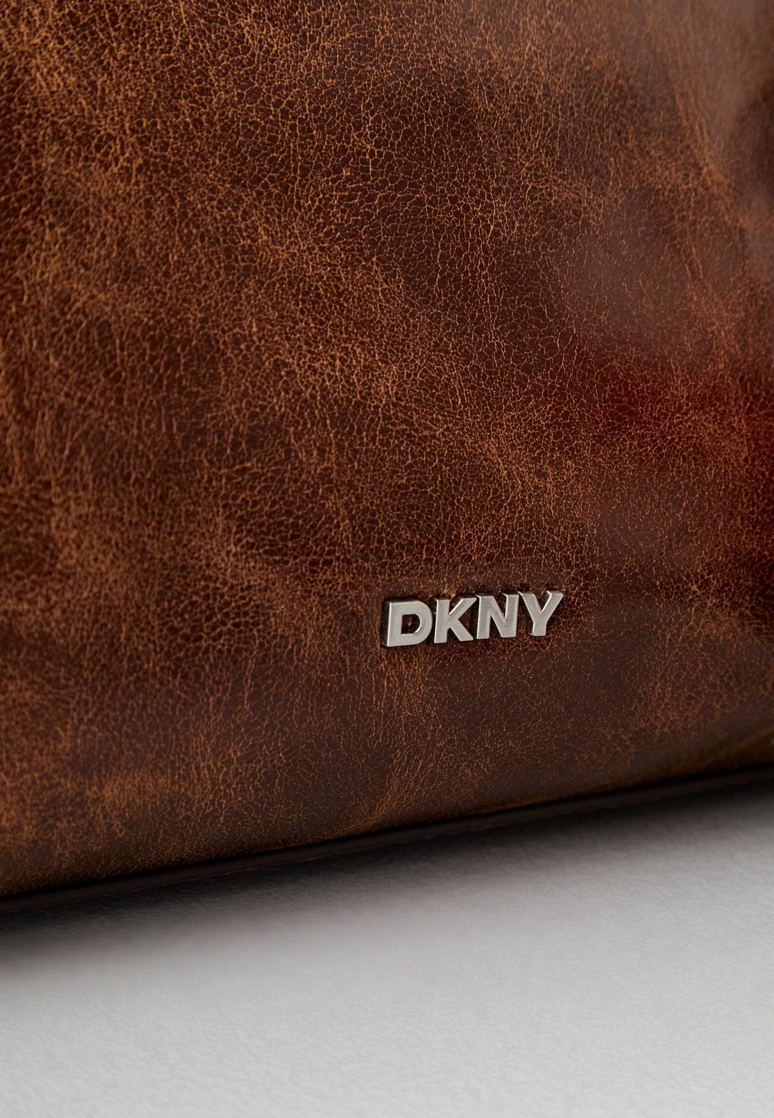 Сумка DKNY, коричневый — фото 1