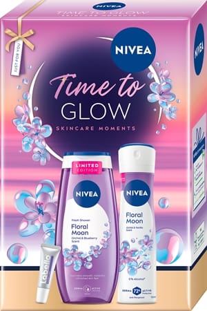 Набор парфюмерный Nivea Time to Glow для женщин