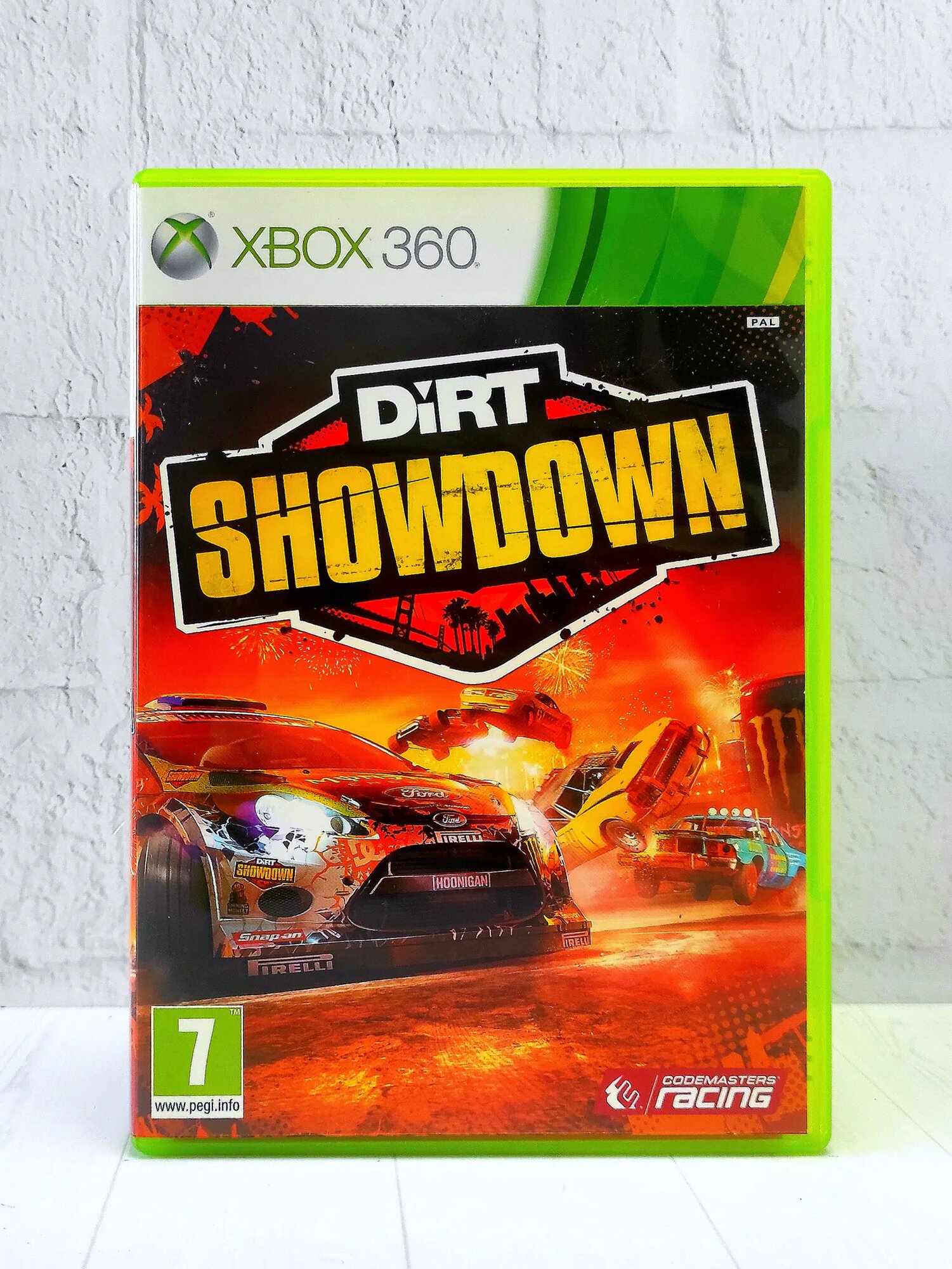 Dirt ShowDown Английский язык Видеоигра на диске Xbox 360. Товар уцененный