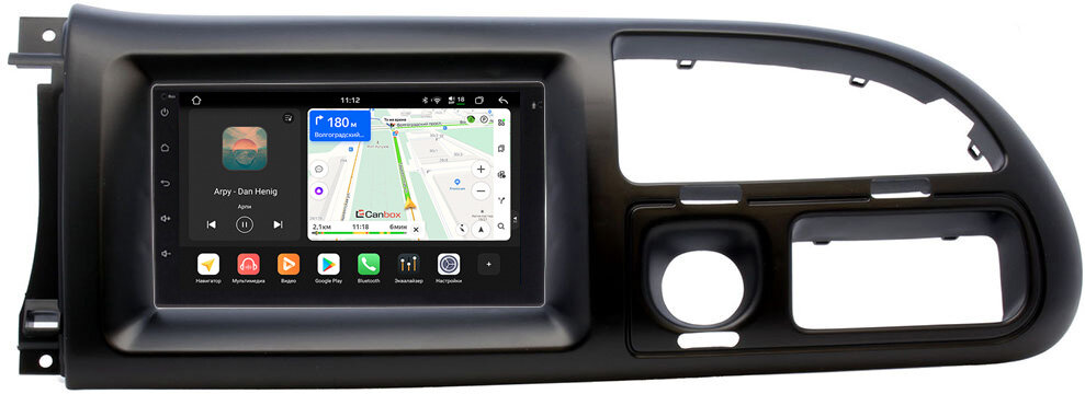 Магнитола в штатное место 2 din Ford Transit 1995-2005 Canbox H-Line 5617-RP-FRTR-93 на Android 14 (4G-SIM, 4/64, DSP, QLed)