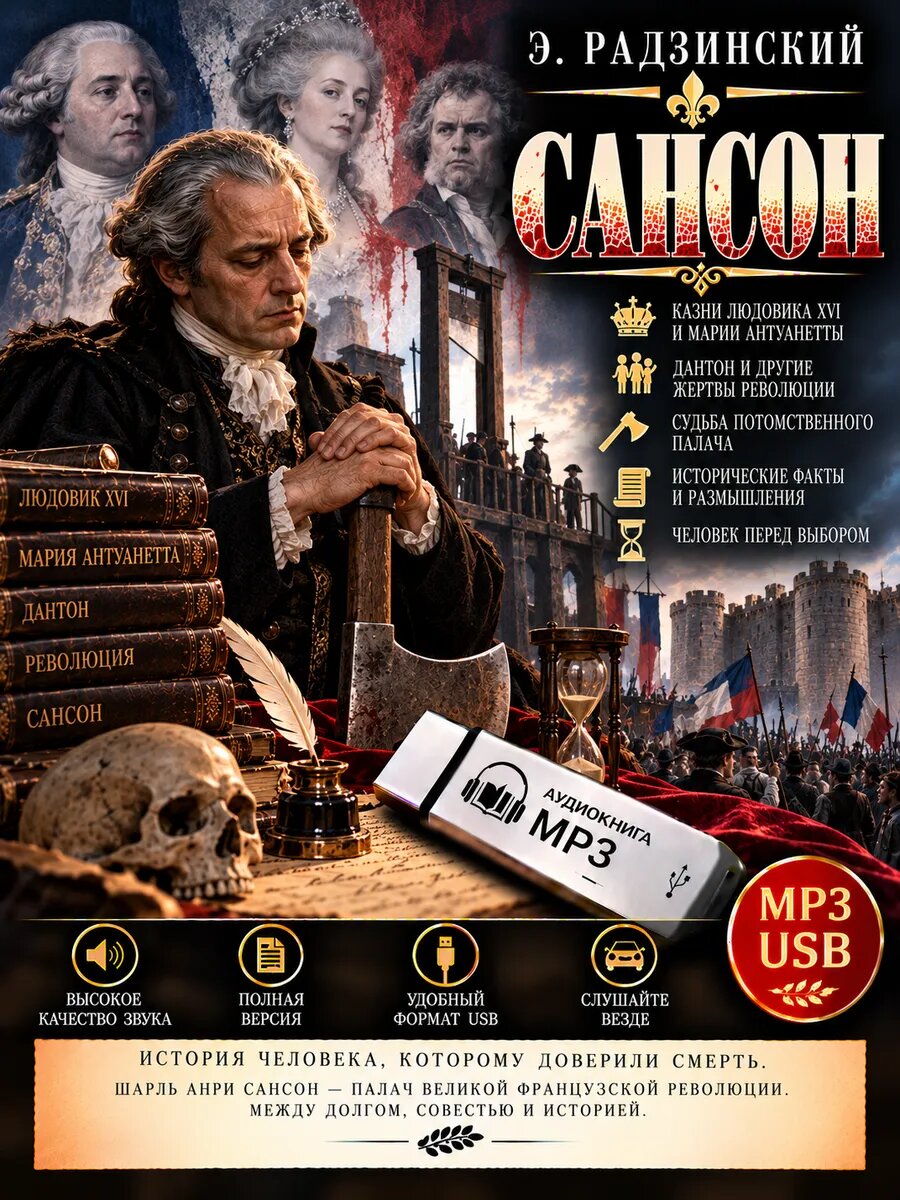 Сансон — Э. Радзинский (MP3-USB)