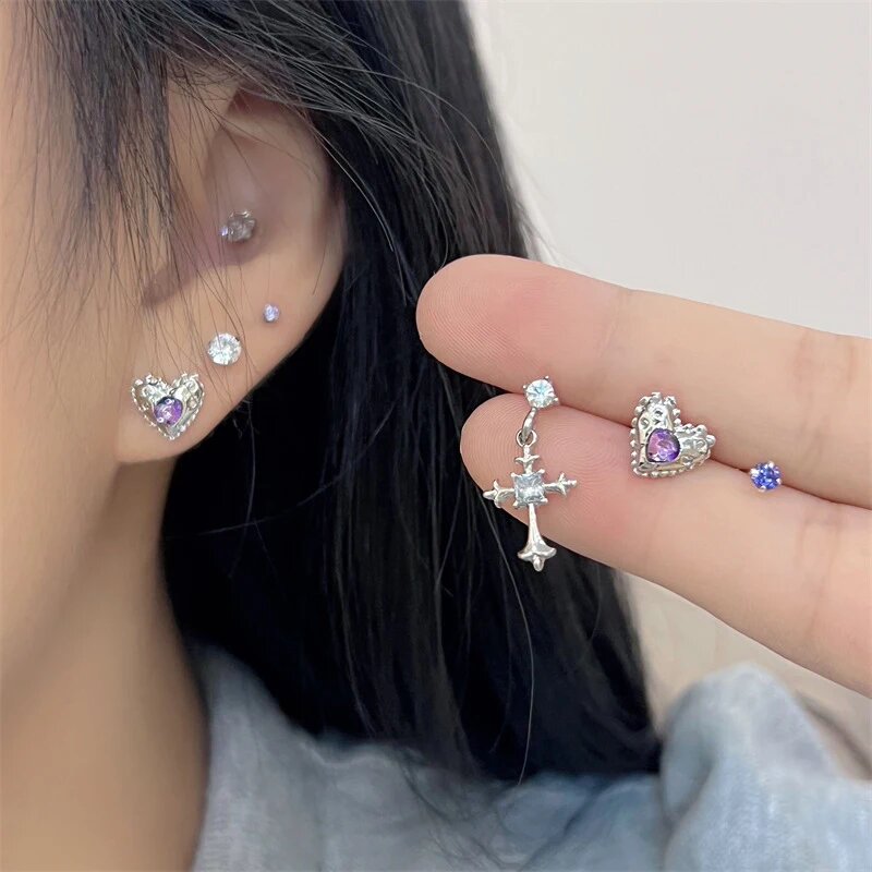 Серьги цепочки