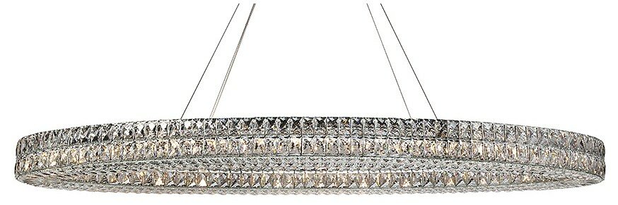 Подвесная люстра Newport 8550/160 C oval chrome