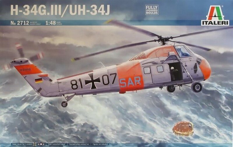 Сборная модель "Вертолёт UH-34J" (1:48), артикул 2712