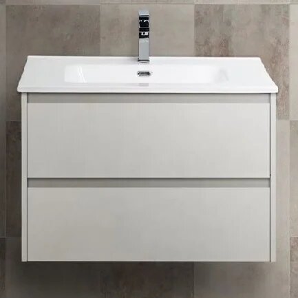 Тумба под раковину без столешницы BelBagno Крафт (Kraft) 70х39 подвесная, белая, матовая, из ЛДСП, с ящиками, с доводчиками