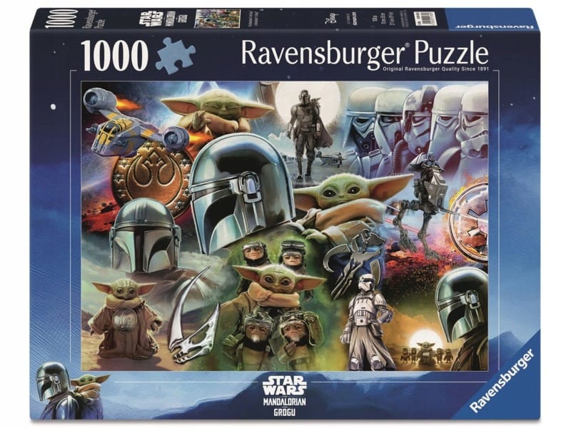 Пазл Ravensburger Star Wars The Mandalorian and Grogu, 100 элементов