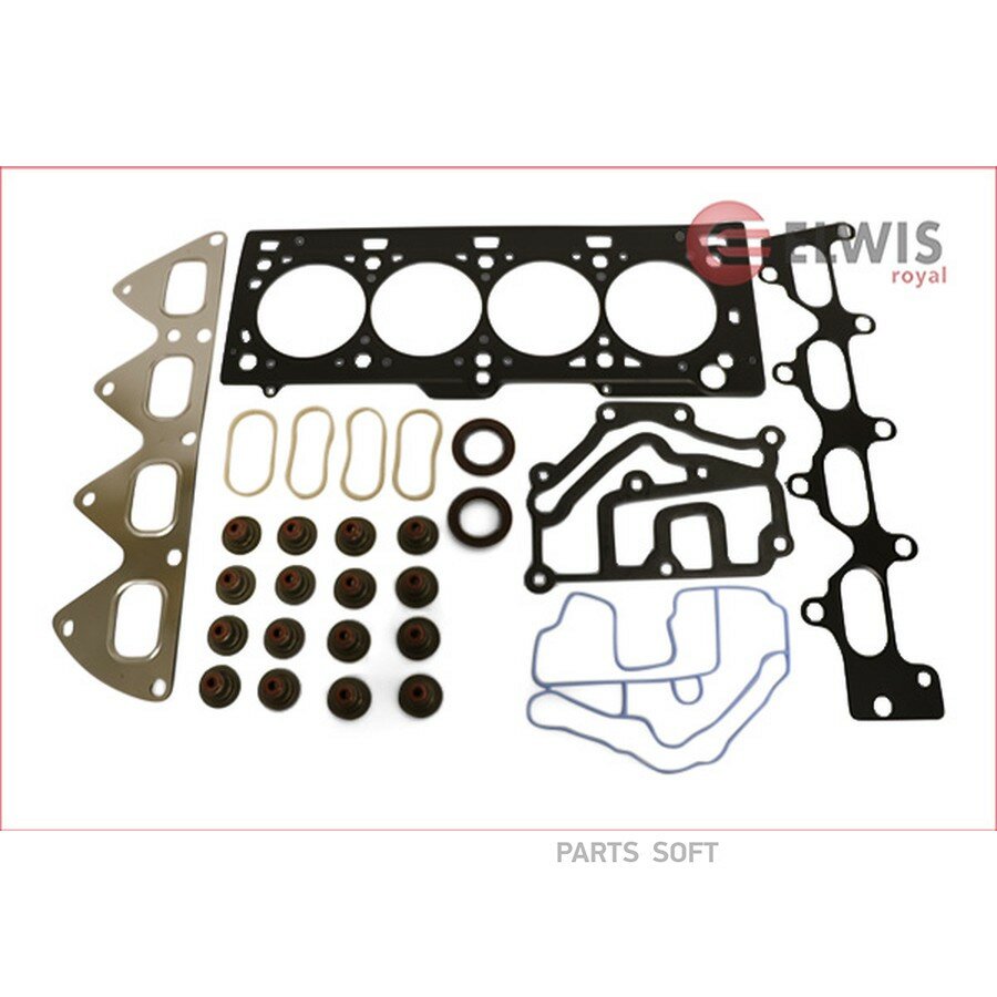 Прокладки двигателя комплект RENAULT DUSTER/MEGANE2/3/LOGAN/SANDERO/LARGUS/SCENIC2 00- 1.6 DOHC K4M от официального дистрибьютора, ELWIS-ROYAL, артикул 9846845