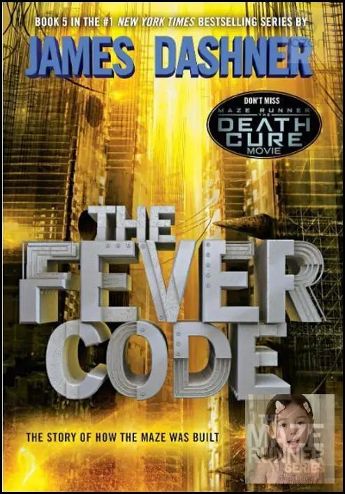 Книга The Fever Code James Dashner бумажная обложка, пятая часть серии Бегущий в лабиринте
