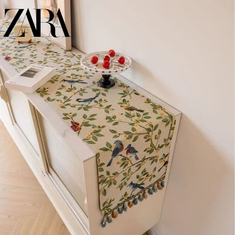 ZARA HOME Скатерть 30x50 см муслин бежевый-