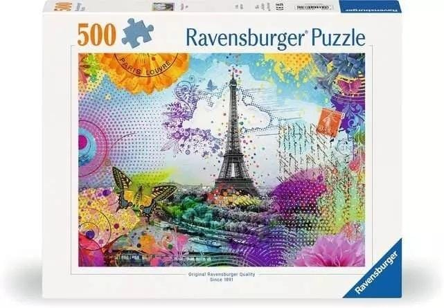 Пазл Ravensburger "Открытка из Парижа", 500 элементов