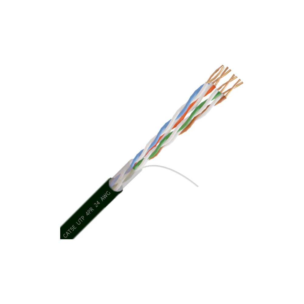Кабель Netlink омедненный NL-CCA UTP 4PR 24 AWG CAT5е 305м внешний УТ-00000564