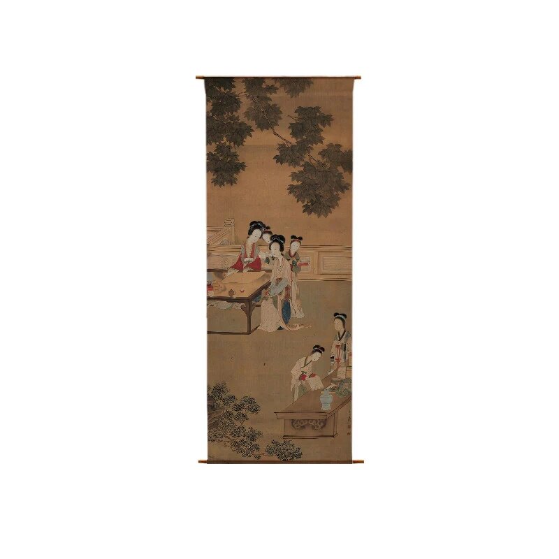 Текстильная подвесная декор в китайском стиле 80x180cm, Style-20