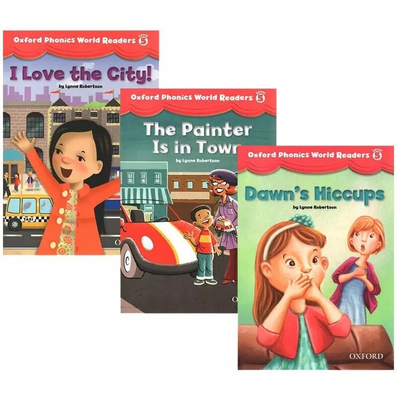 Oxford Phonics World Readers level5 , 15 книг на английском языке, The BookCorner ODell Kathryn