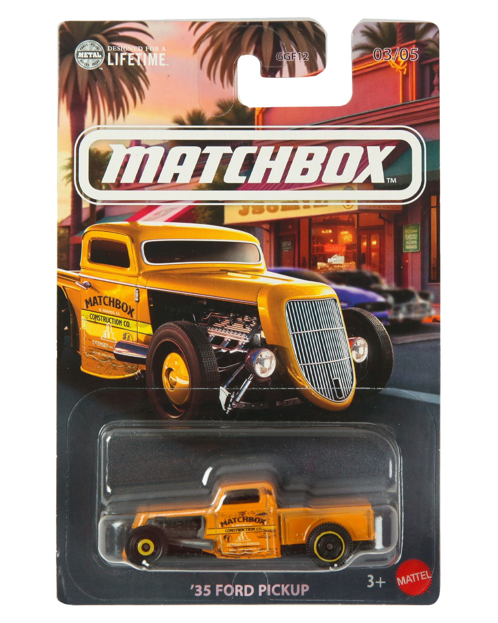 Машинка Matchbox Asst. GGF12 Local Cruisers Series 2026 JCG49 1935 Ford Pickup 03/05