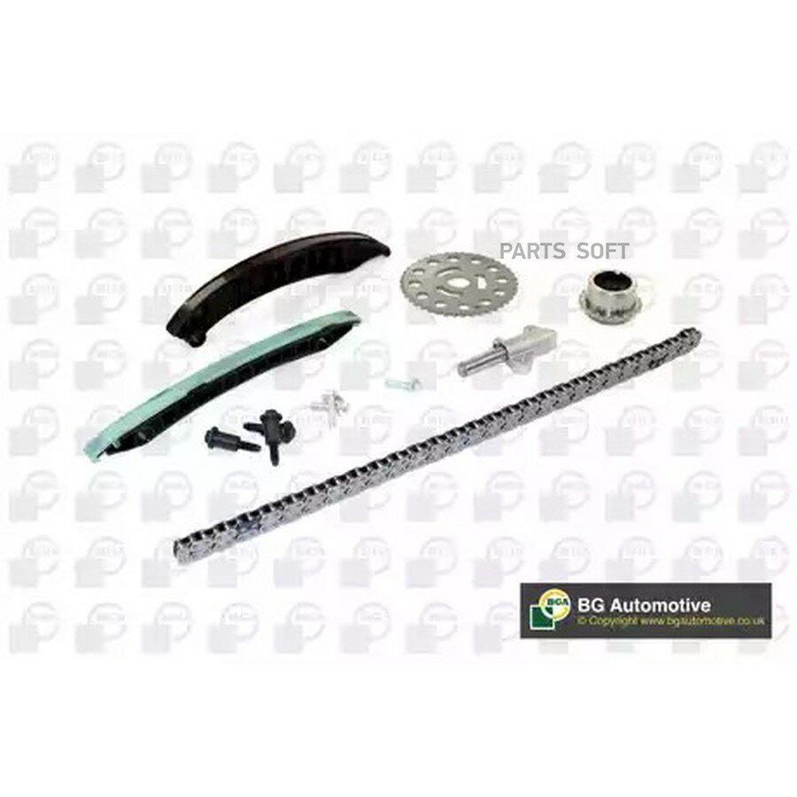 Комплект цепи ГРМ NISSAN QASHQAI/+2, X-TRAIL / OPEL INSIGNIA A, VIVARO A / RENAULT ESPACE, KOLEOS, LAGUNA, MEGANE/CC, SCENIC, TRAFIC 1.4I/2.0D/3.0D 05- [M9R] от официального дистрибьютора, BGA, артикул TC2010FK