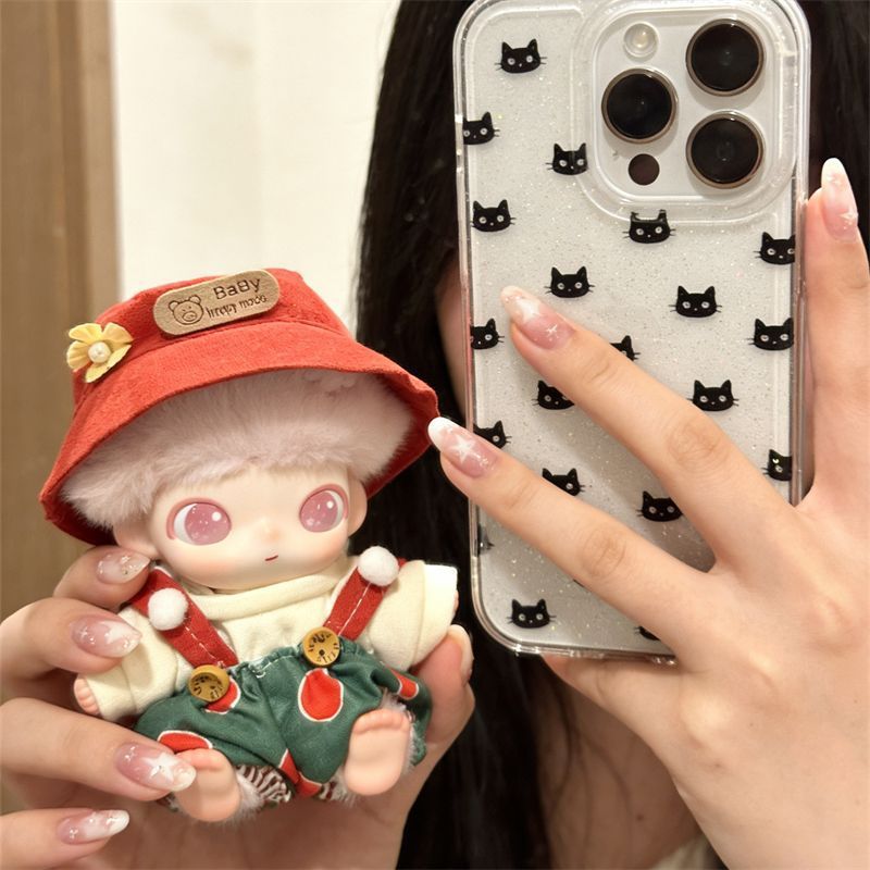 Костюм Марио для мини-кукл, классический персонаж из видеоигр одежда, удобная ткань