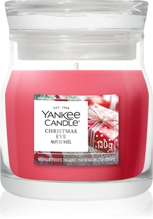 Свеча ароматическая Yankee Candle Christmas Eve Signature, 110 г