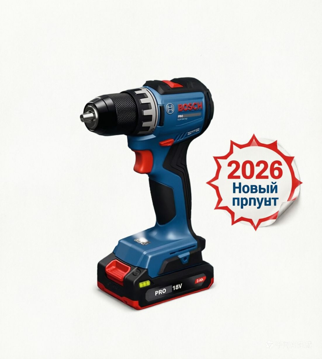 BOSCH Беспроводная отвертка, GSR18V-52, бесщеточный двигатель,18 В, 52 Нм, 2*2.0 АКБ--SD926
