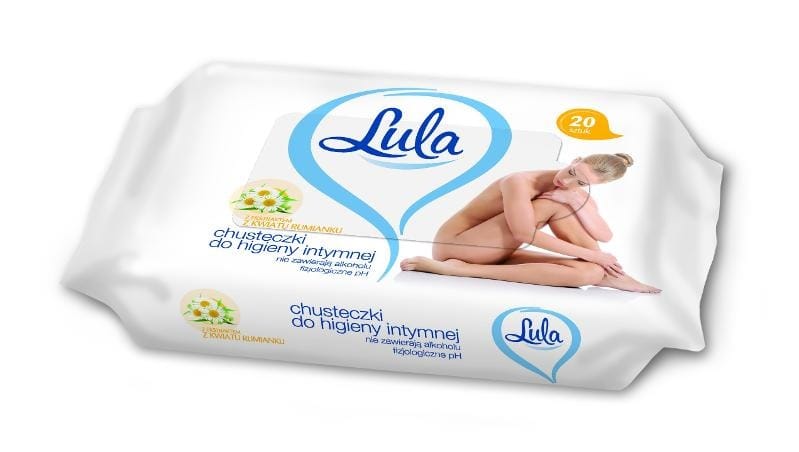 Влажные салфетки Stella Lula, для интимной гигиены, с экстрактом ромашки, 20 шт