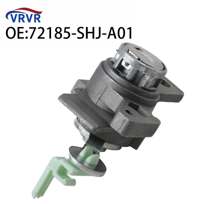 VRVR 72185-SHJ-A01 72185SHJA01 Цилиндр дверного замка автомобиля с 2 ключами для Honda Odyssey 2005 2006 2007 2008 2009 2010
