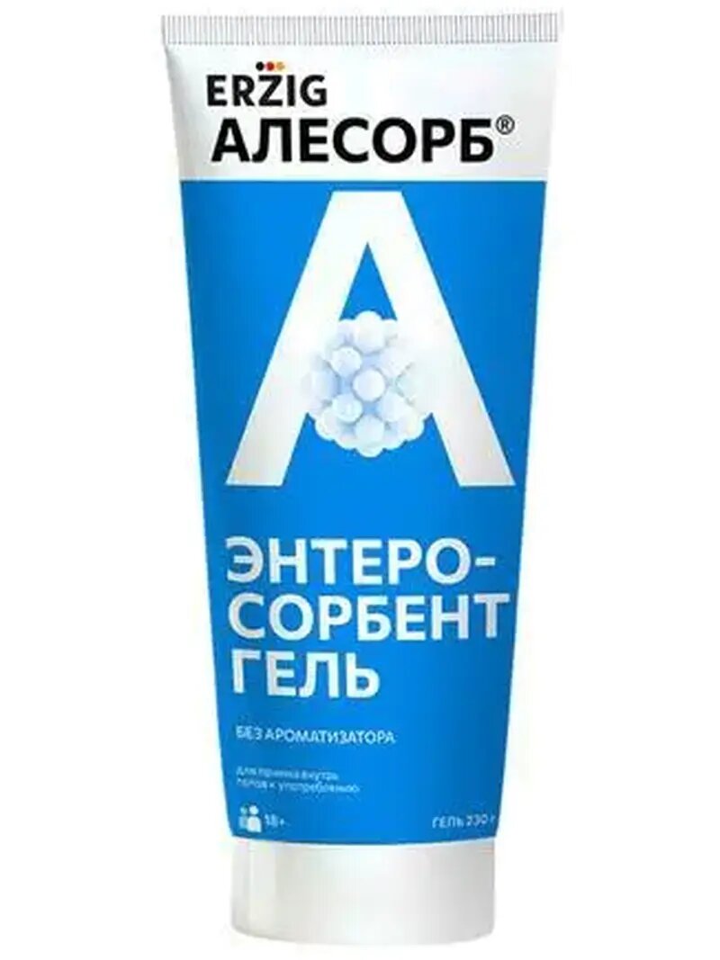 Алесорб Энтеросорбент гель Эрциг (без вкуса) 230г