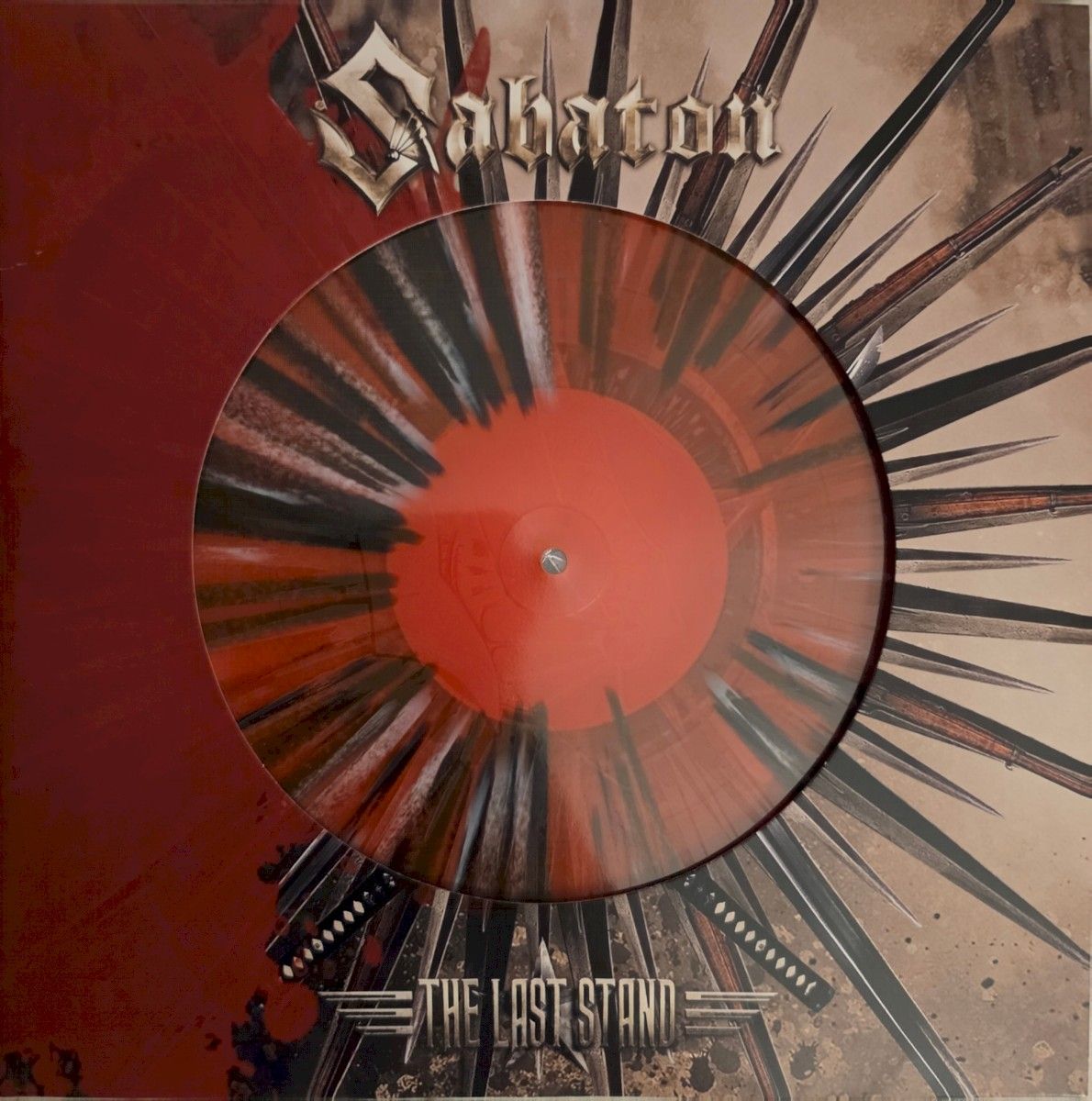 Виниловая пластинка Sabaton - The Last Stand (2LP, Мраморный винил с брызгами) Limited, 2026