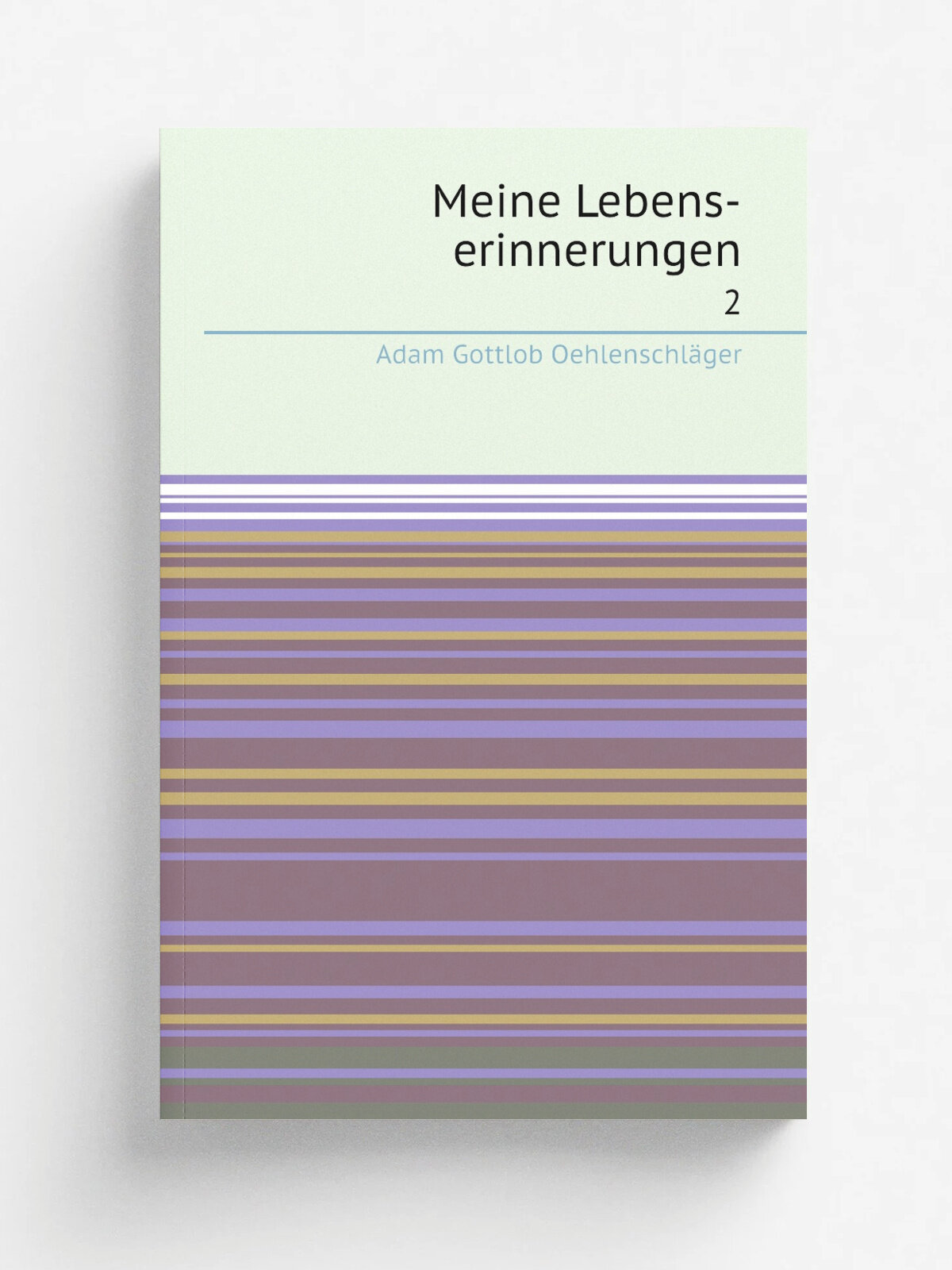 Meine Lebens-erinnerungen. 2 | Adam Gottlob Oehlenschl.ger | 1850 | C. B. Lorck | Репринт