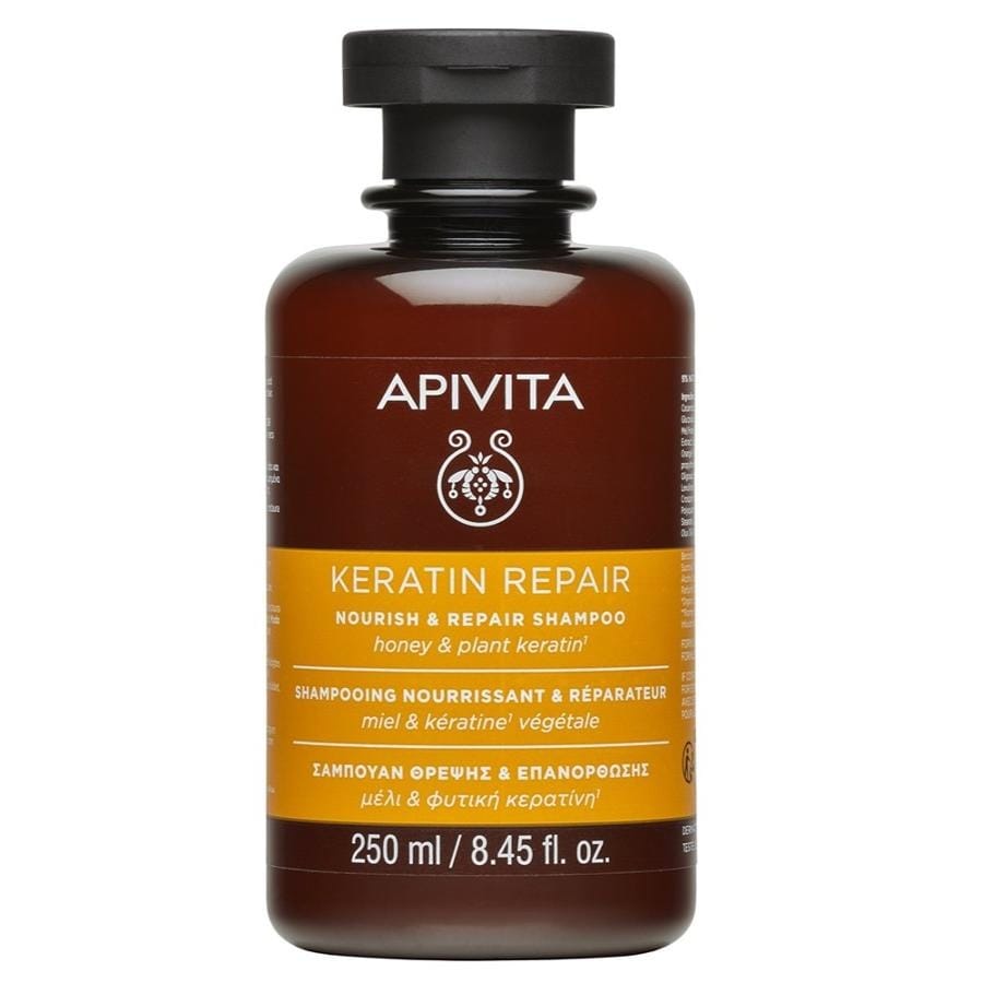 Шампунь для волос Apivita Keratin Repair Nourish Repair Shampoo, 250 мл