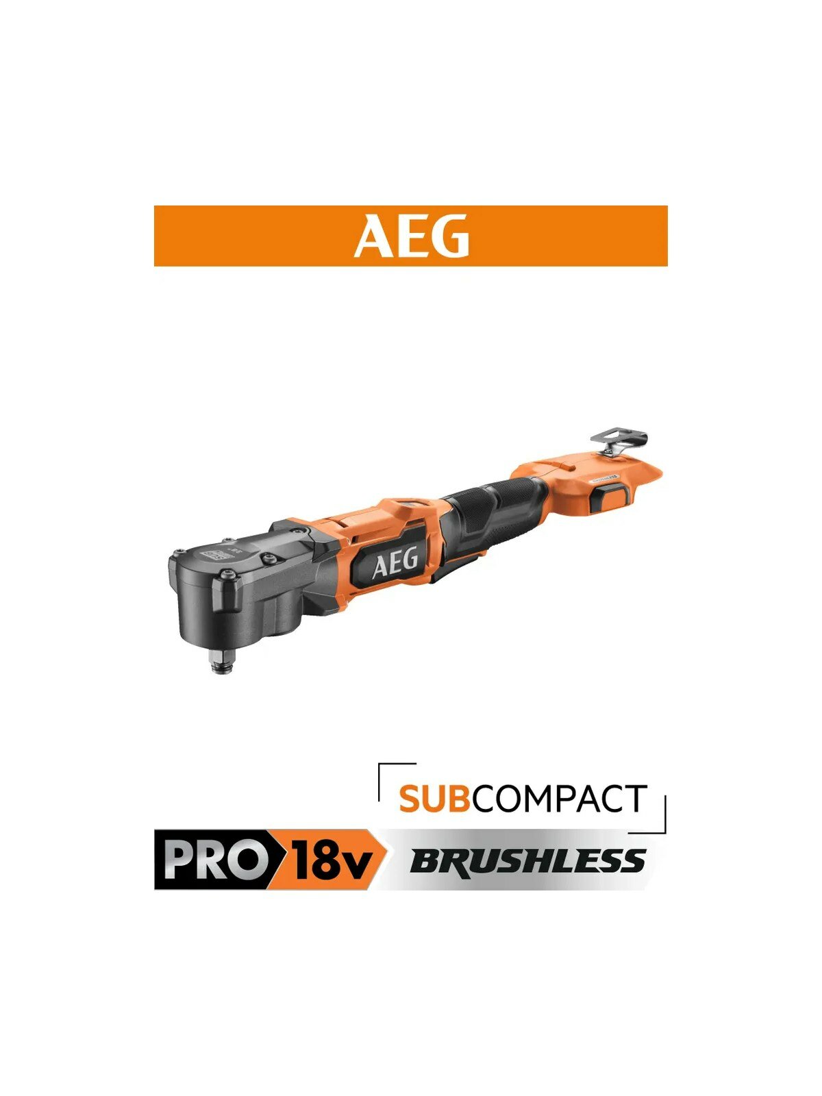 Аккумуляторный трещоточный гайковерт AEG BSS 18SRA38BL-0, 18 В, бесщеточный, 3/8", 320 Нм, без АКБ и ЗУ, арт. 4935493431
