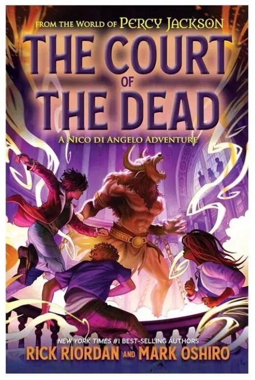 The Court of the Dead by Rick Riordan & Mark Oshiro Percy Jackson Nico Di Angelo English Book