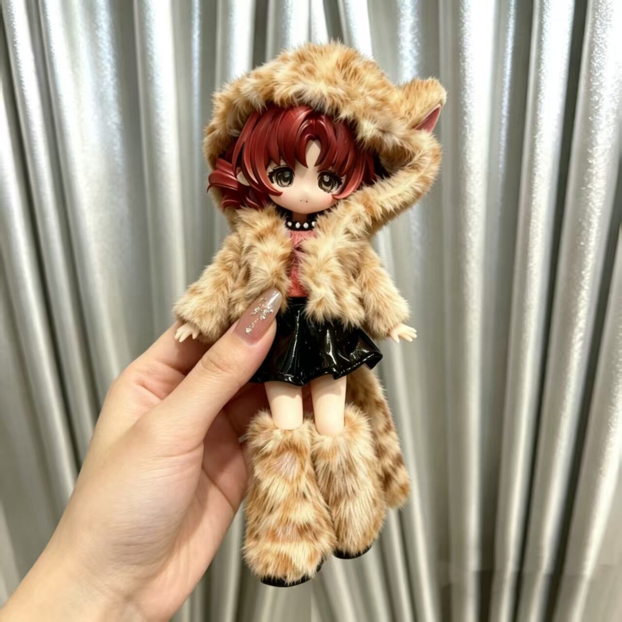 Костюм для куклы Ob11 12см, школьная форма, комплект одежды для BJD GSC YMY, стиль 3 (1 шт)