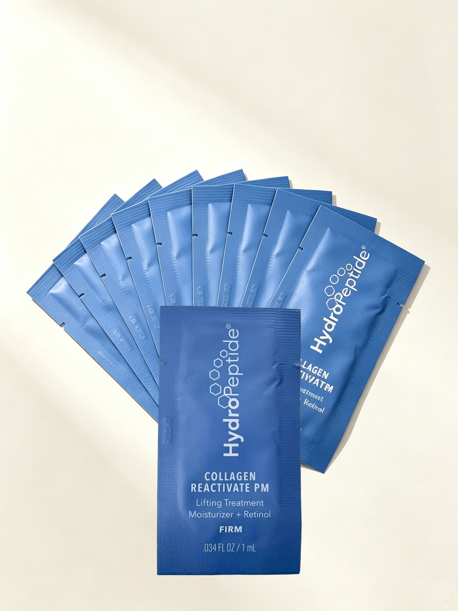10 шт. x HydroPeptide COLLAGEN Reactivate PM-Лифтинг-средство для ночного ухода, 1 мл