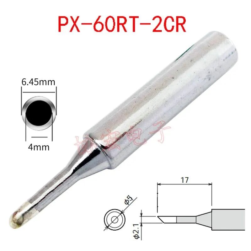 Жало PX-60RT-2CR для GOOT PX-501(AS)/601(AS), RX-701(AS) паяльнико.