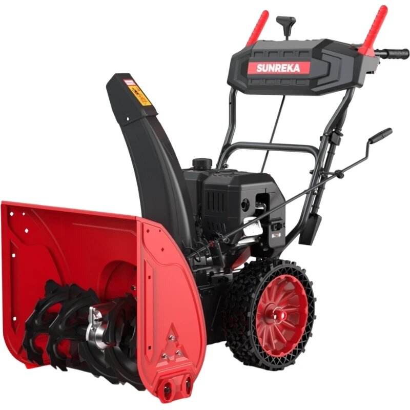 Снегоуборщик бензиновый самоходный SUNREKA GS567 (мощность 7л. с, ширина захвата 56 см)