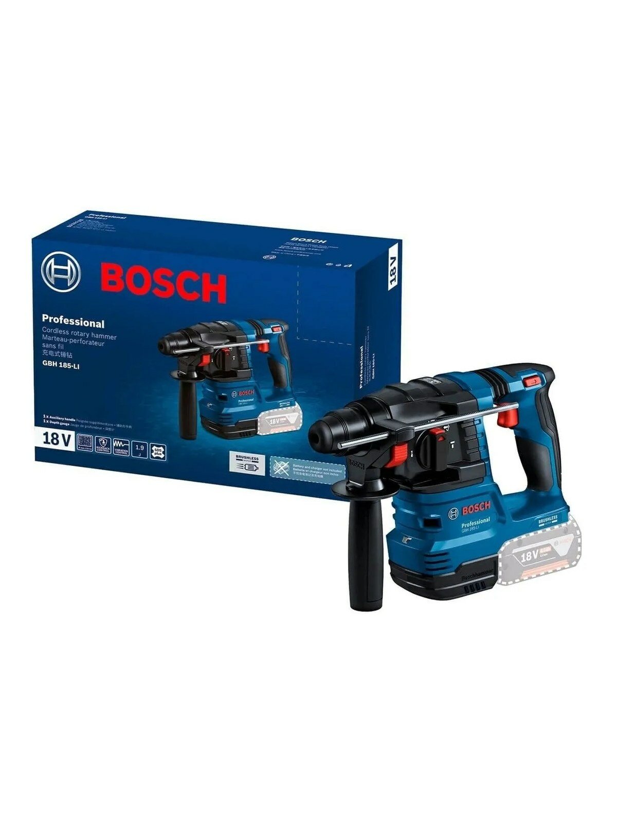 Аккумуляторный перфоратор Bosch GBH 185-LI Professional 0611924020 (без АКБ)