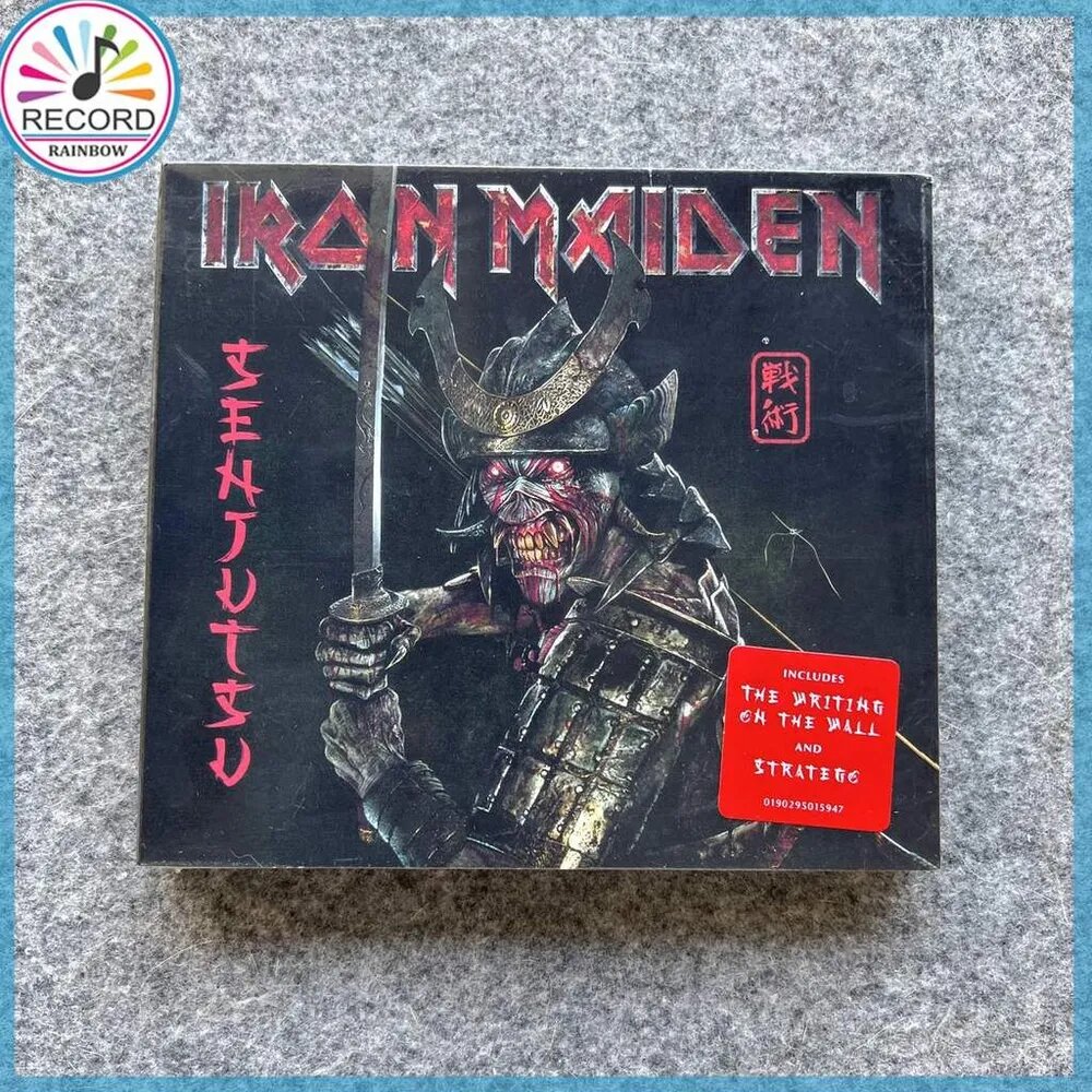 Iron Maiden Senjutsu Альбом CD 2 диска Импортное издание Новое запечатанное