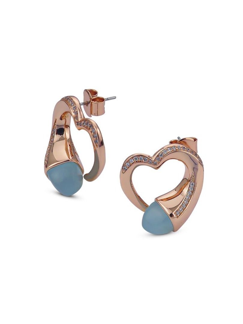 Серьги Boccadamo, фианит, Swarovski Zirconia, кристаллы Swarovski