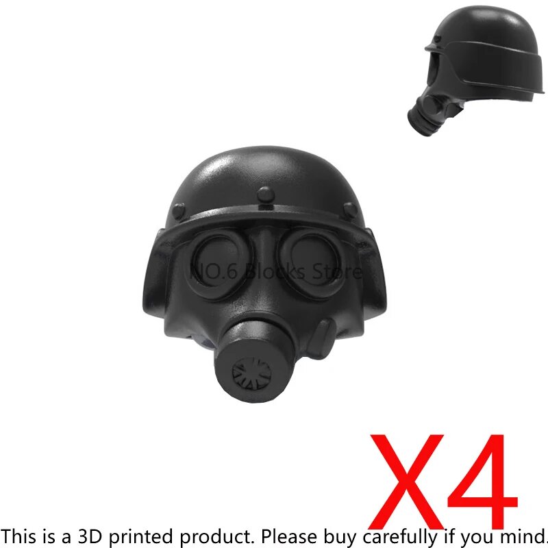 Конструктор военная тематика 3D-печать S12 Черный, H3-1-4KG-04