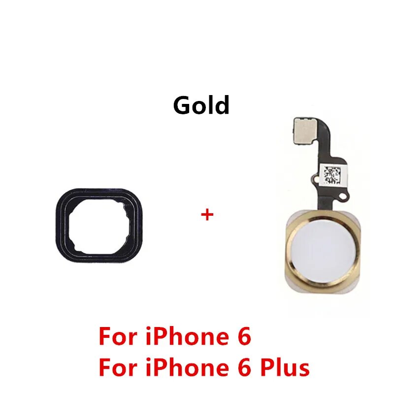 Кнопка "Домой" для iPhone 6/6 Plus Gold